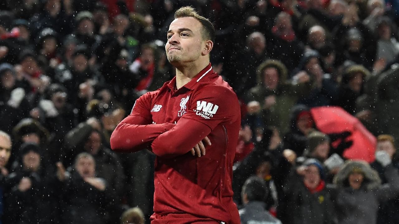 Super-sub Shaqiri nets two against disappointing United - 89.1 Radio 4 ...