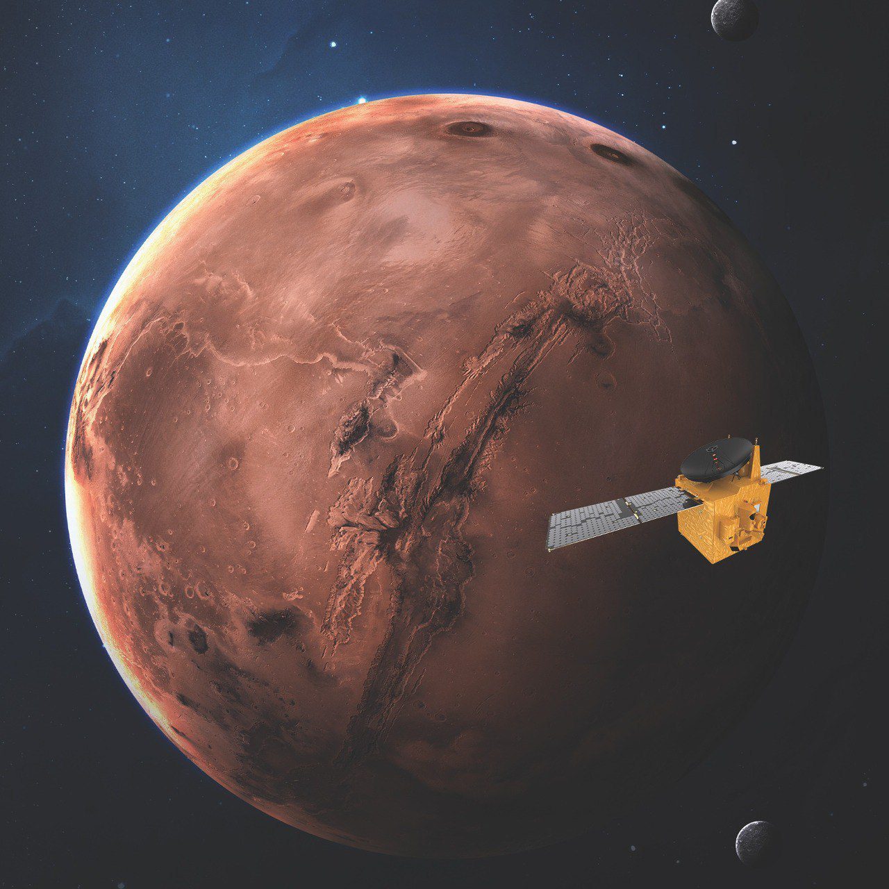 UAE's Hope Probe Makes New Headway on Mars - 89.1 Radio 4 FM - Number 1 ...